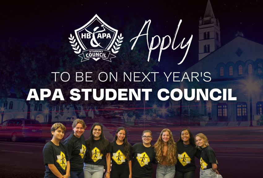 APA Student Council Applications 2023-2024 - HBAPA