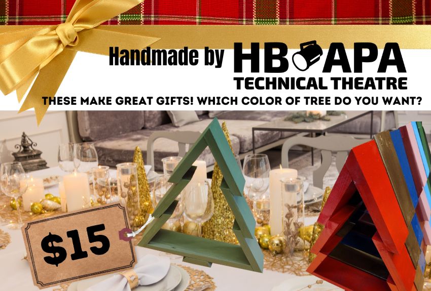 Handmade Holiday Tree Tabletop Decor - HBAPA